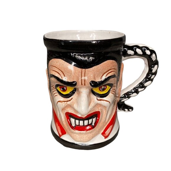 Unknown | Kitchen | Transylvania Bran Mug Dracula Vampire Ceramic Hand ...